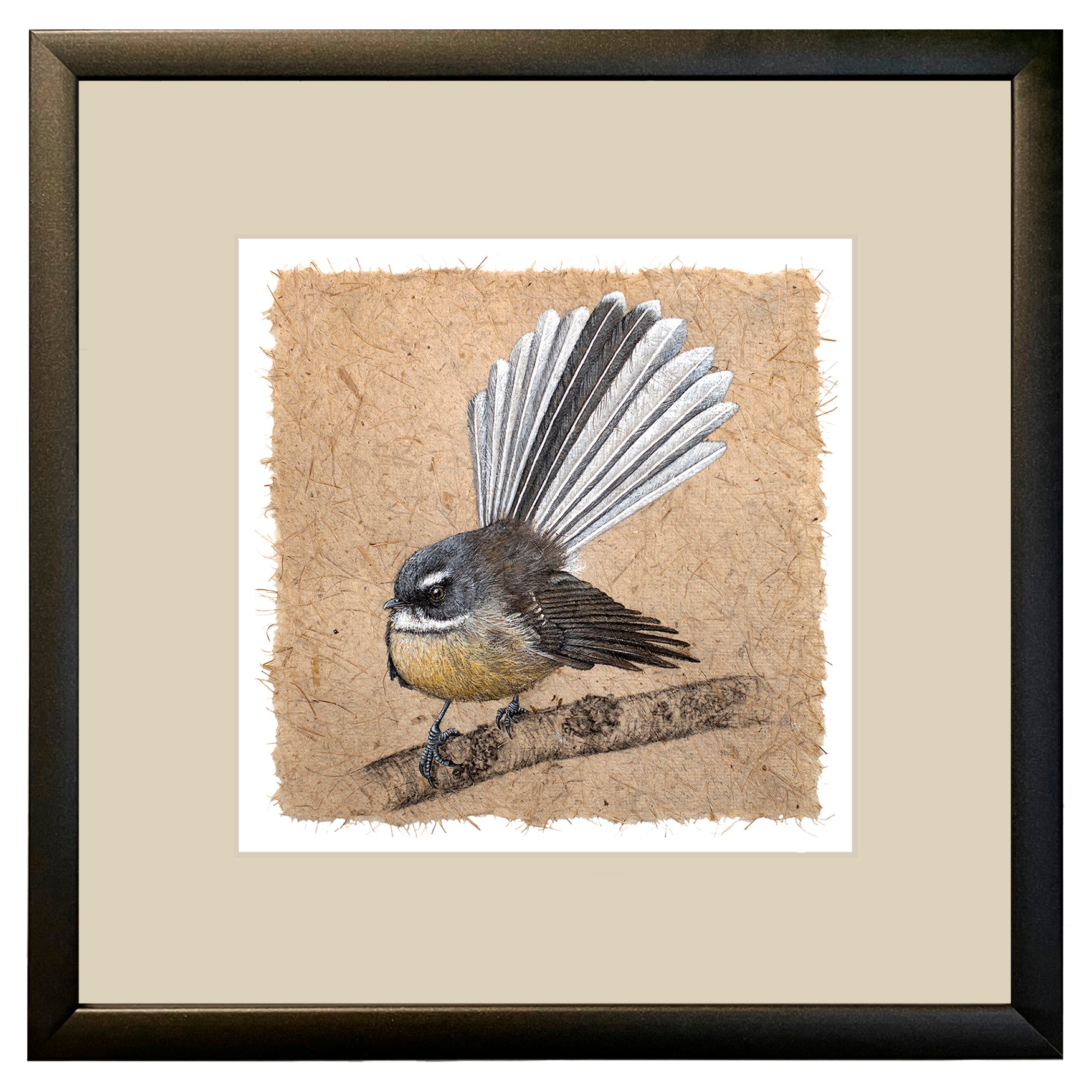 Wildlife Paintings on Harakeke Paper - Endemic Gallery